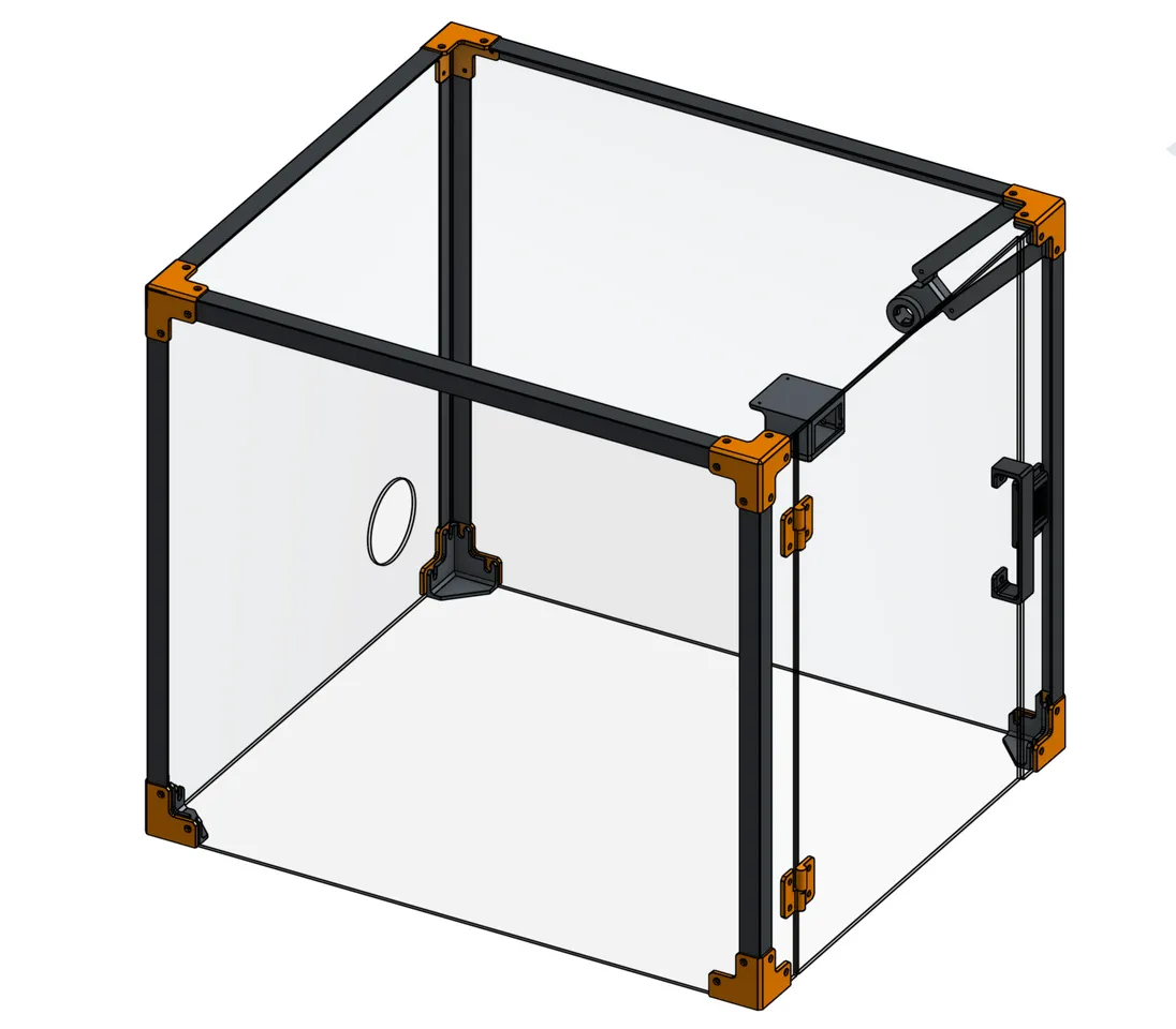 Modular 3D Printer Enclosure by UranusAstra | Download free STL model ...