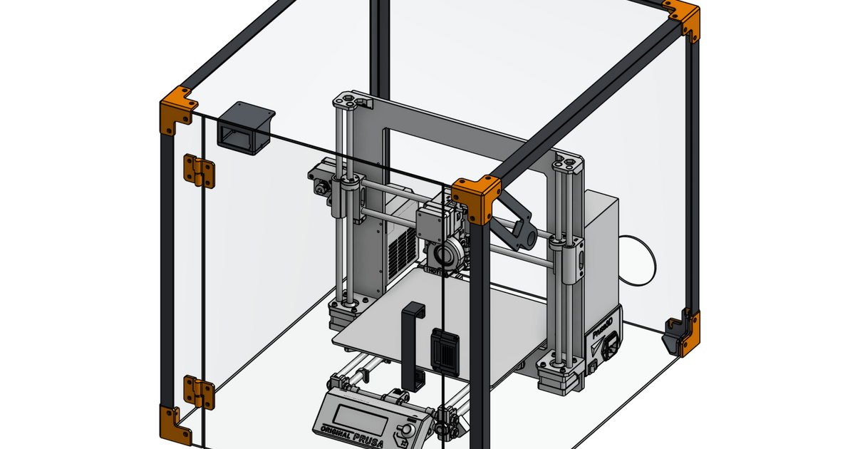 Modular 3D Printer Enclosure par UranusAstra | Téléchargez gratuitement ...
