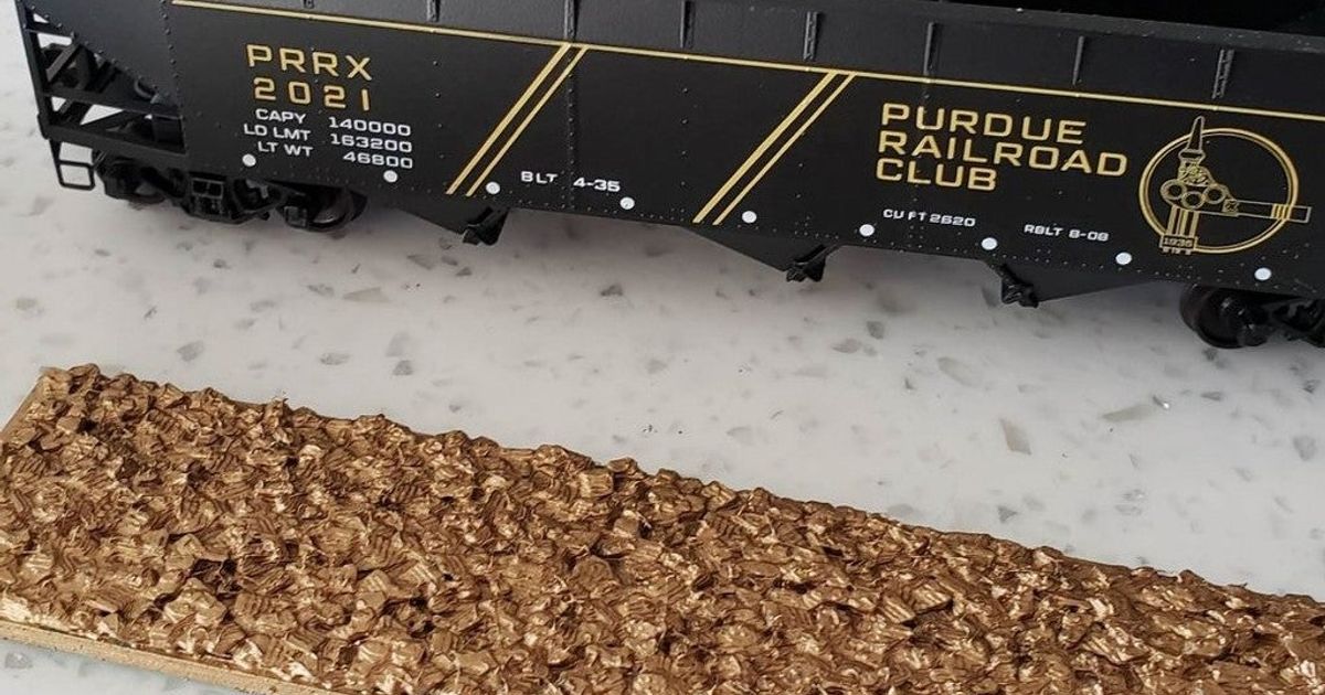 HO Coal Load (Accurail) by Borgen Models | Download free STL model ...
