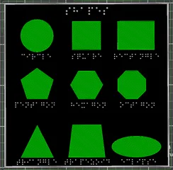 Braille Geometric Shapes by franciscofonseca vieira | Download free STL ...