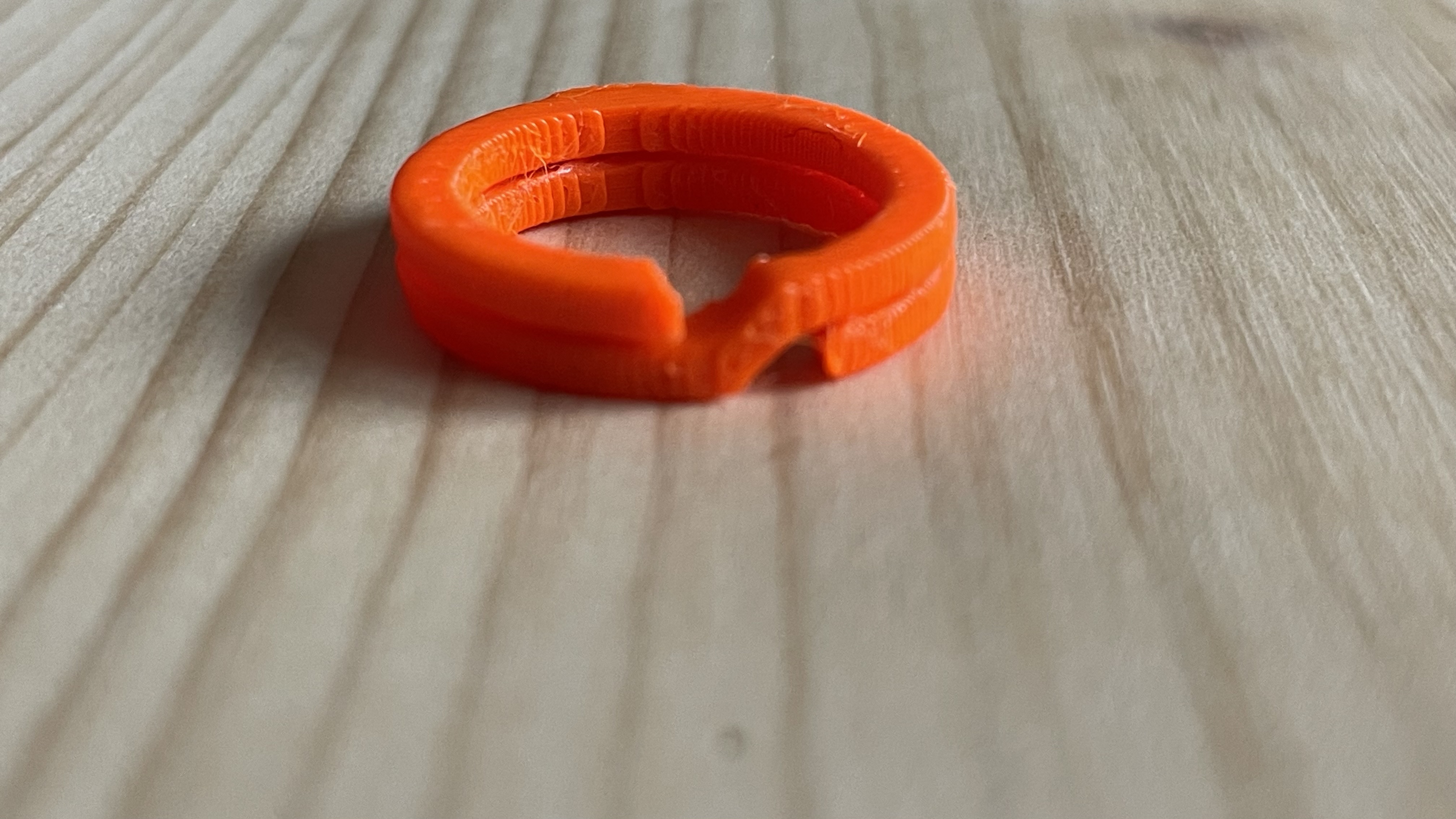 Key Ring/ Split Ring por profidrucker | Descargar modelo STL gratuito ...