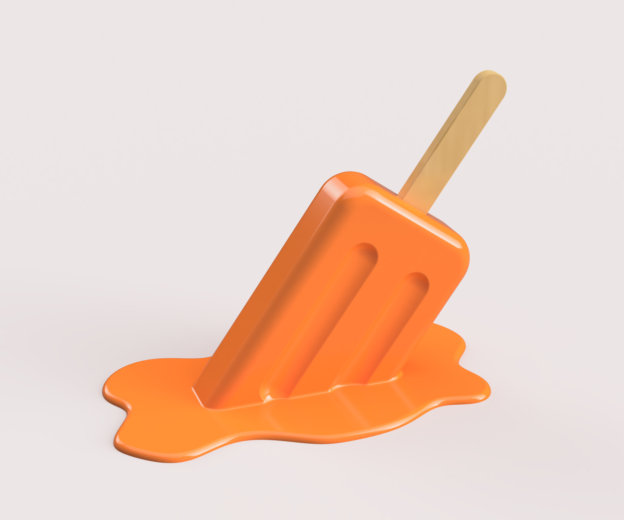 Melted Popsicle by Daniel | Download free STL model | Printables.com