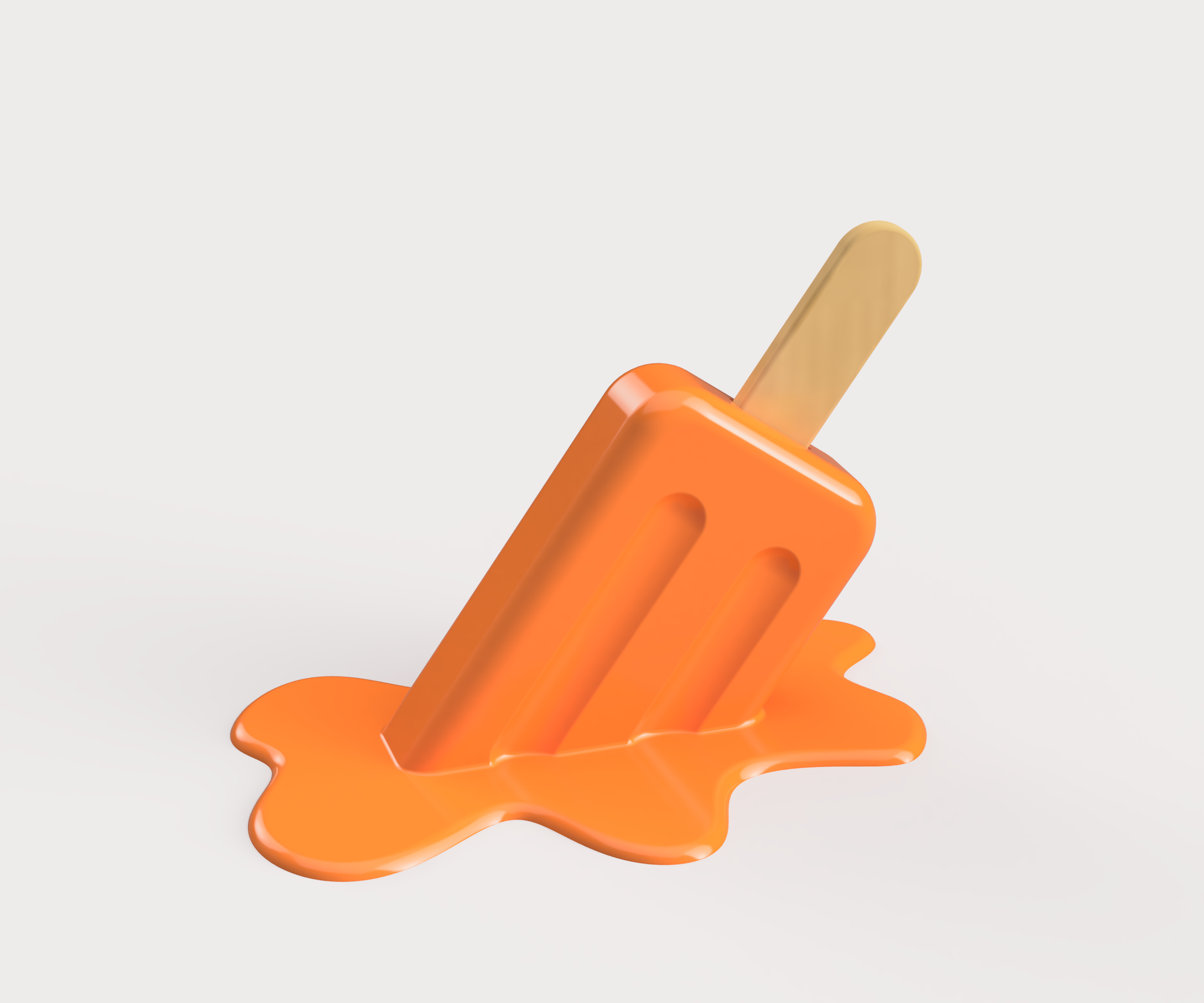 Melted Popsicle by Daniel | Download free STL model | Printables.com