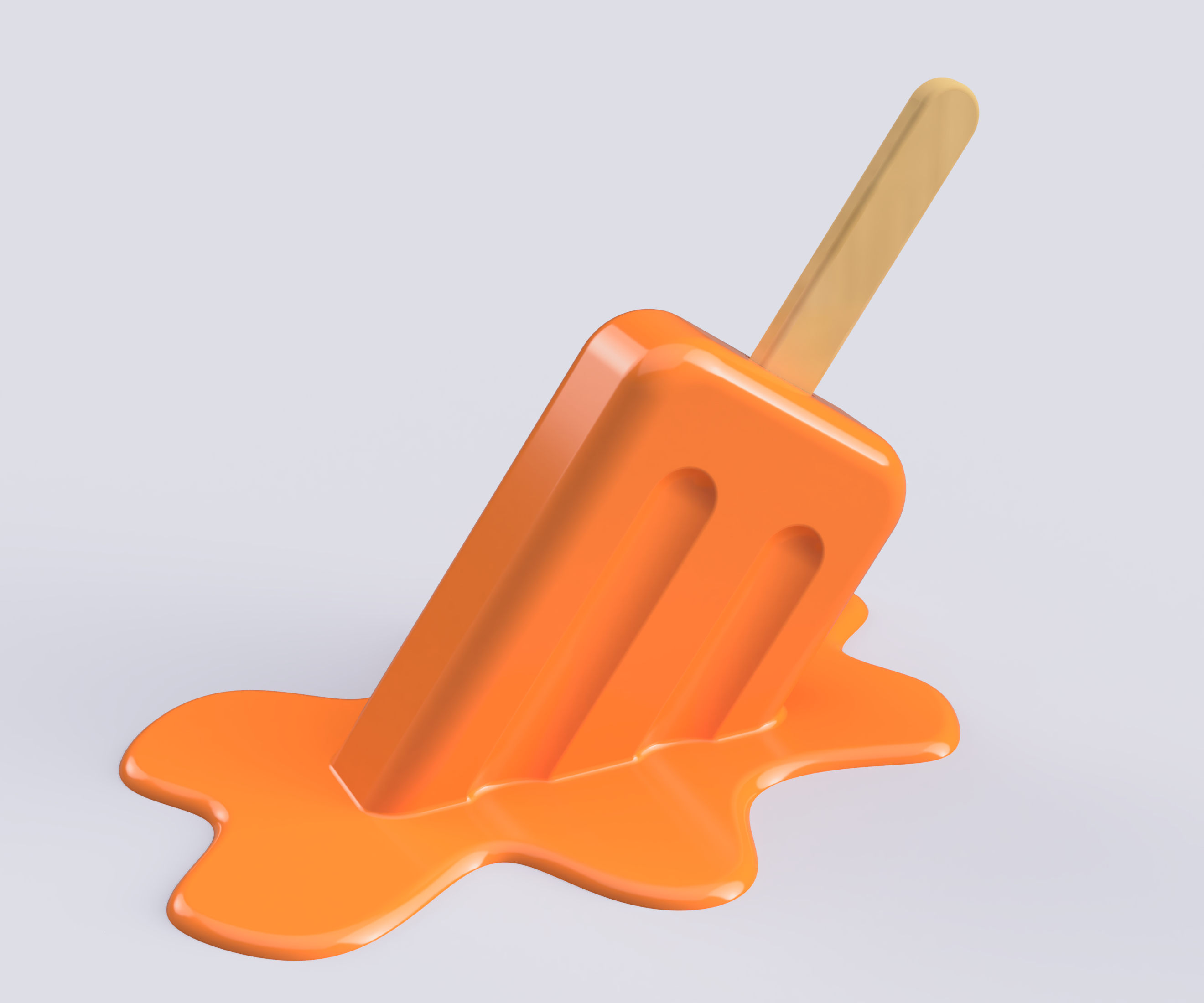 Melted Popsicle by Daniel | Download free STL model | Printables.com