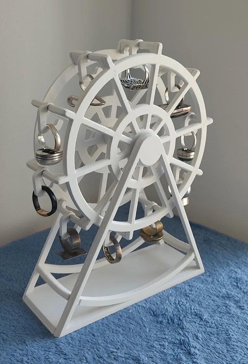 Wheel of rings by A2S dESIGN MakerWorld: Download Free 3D Models