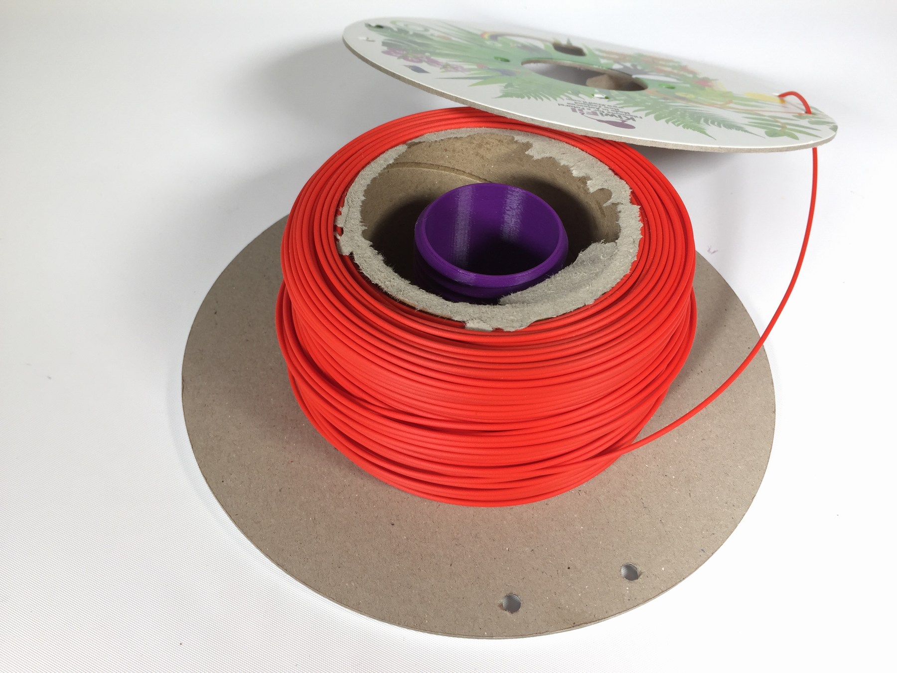 Spool saver - emergency solution for broken cardboard spools! by ...