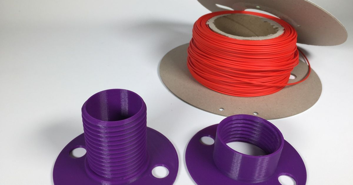 Spool saver - emergency solution for broken cardboard spools! by ...