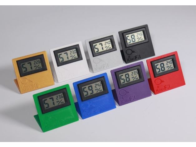 Holder for humidity and temperature gauge by KiwiFil | Download free ...