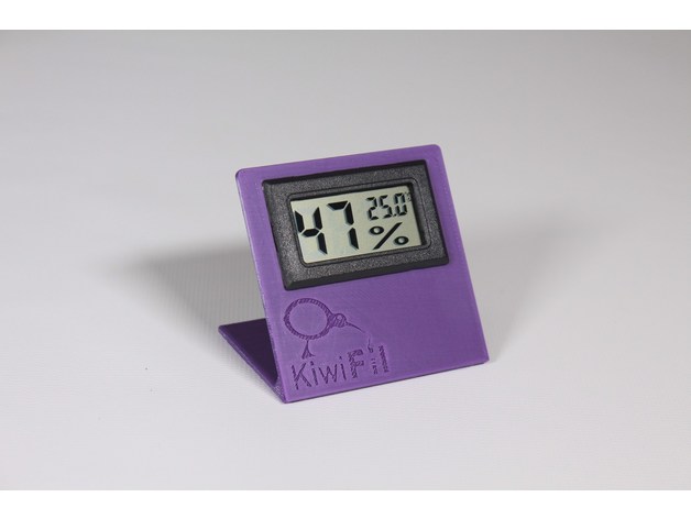 Holder for humidity and temperature gauge by KiwiFil | Download free ...