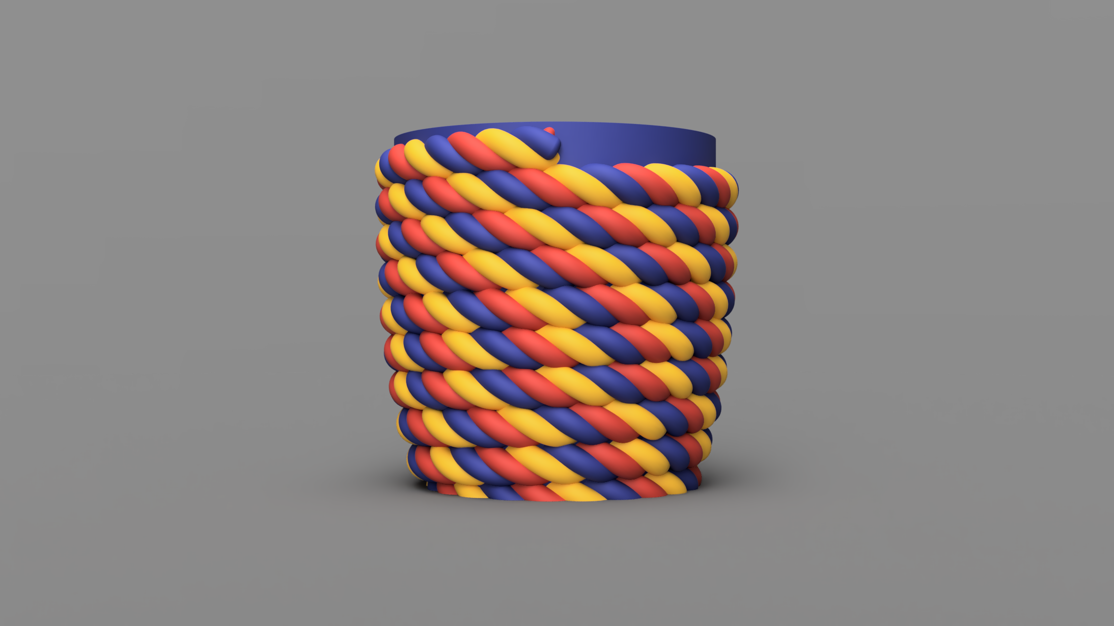 Rope Planter 01 (MC) by Wilko | Download free STL model | Printables.com