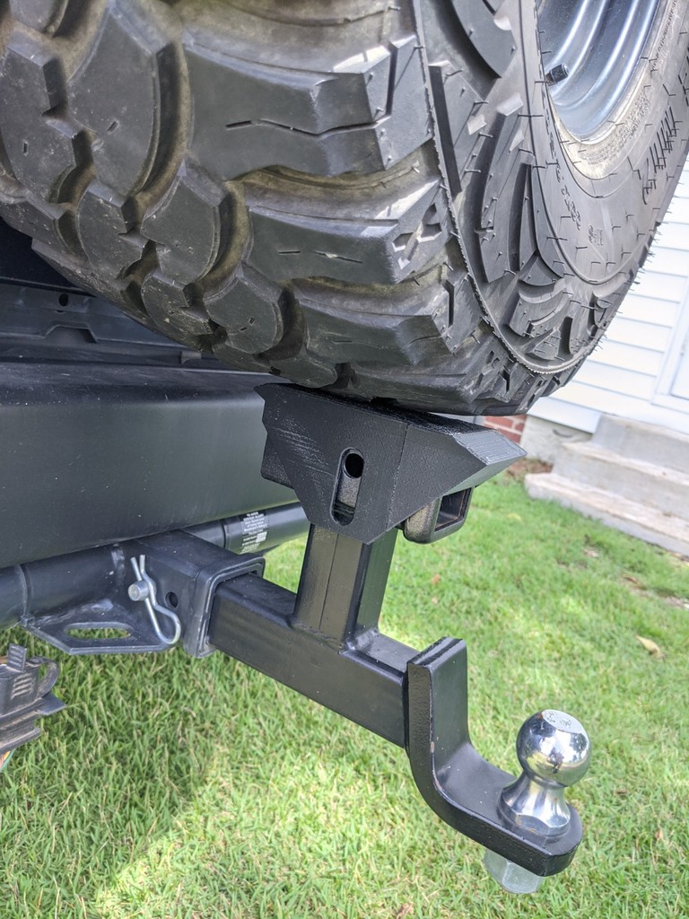 Jeep TJ Tire Support by JTK Engineering | Download free STL model ...