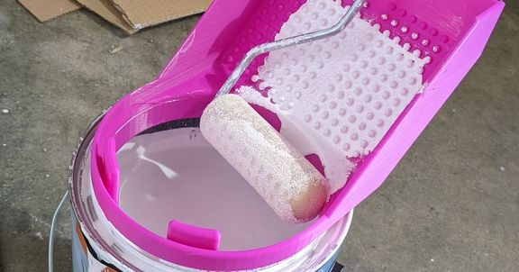 Paint Gallon Roller Pan by JTK Engineering | Download free STL model ...
