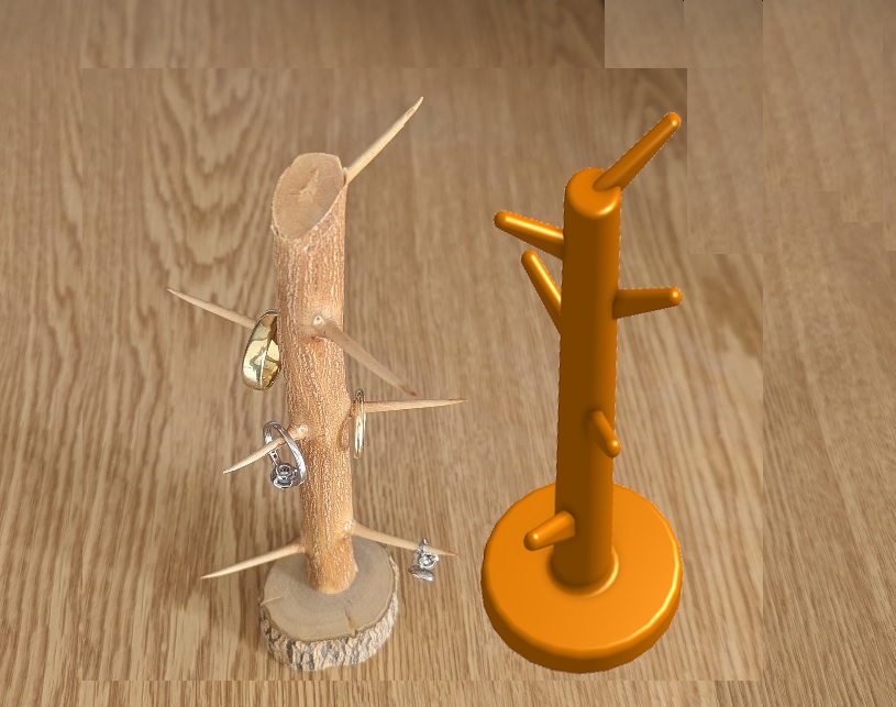 Ring Holder - Kaffir Lime Tree Branch Inspired by Julius3E8 | Download ...