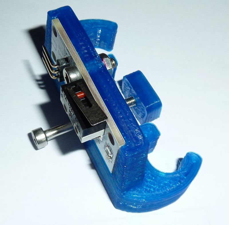 Y endstop support for Igus WS10 rail by Bogomips | Download free STL ...