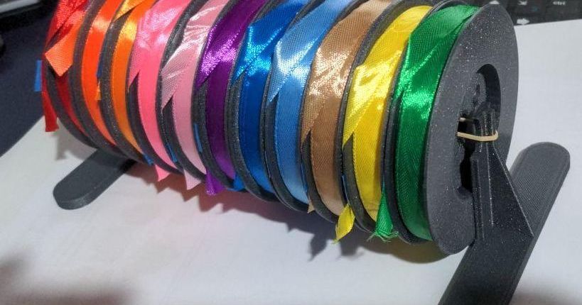 Ribbon spools by Bogomips | Download free STL model | Printables.com