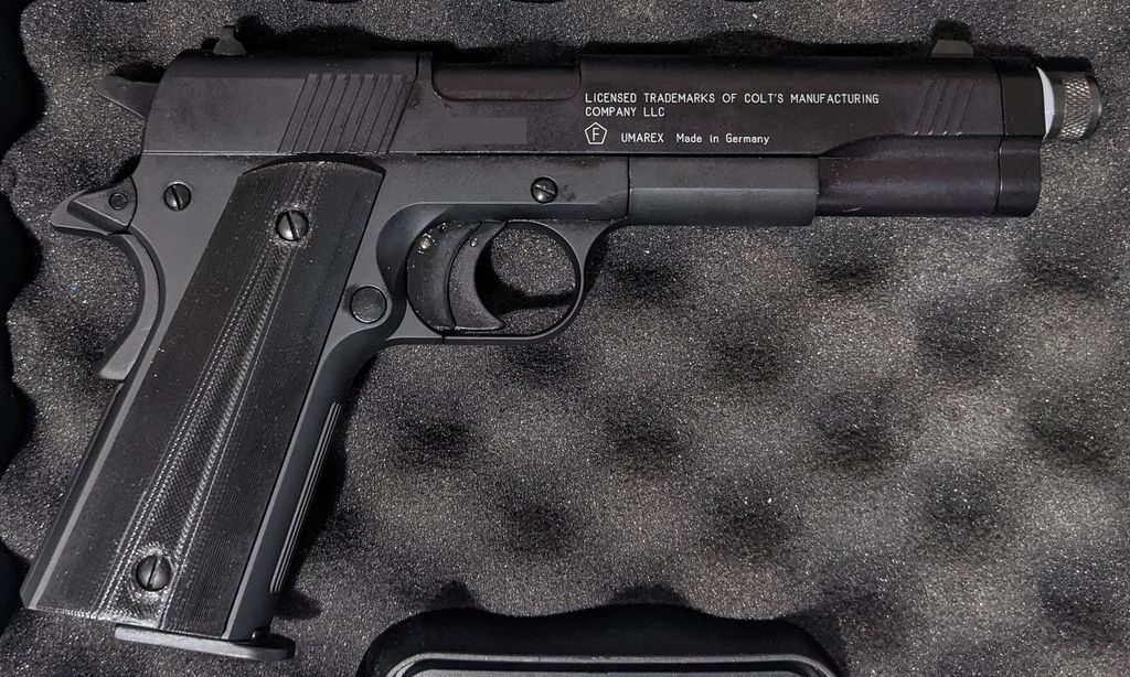 Grips for Umarex Colt Government 1911 A1 airgun by Bogomips | Download ...