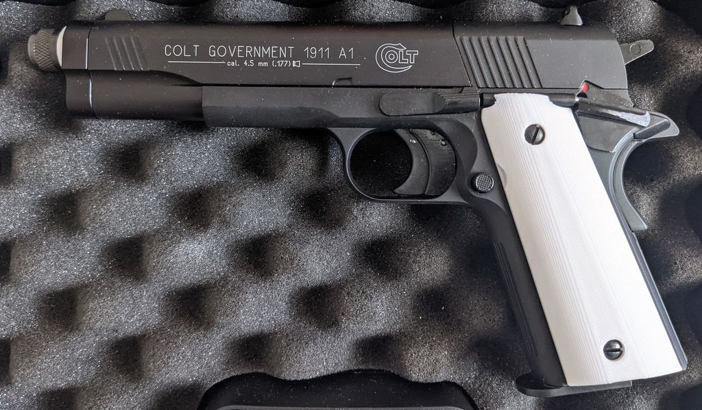 Grips for Umarex Colt Government 1911 A1 airgun by Bogomips | Download ...