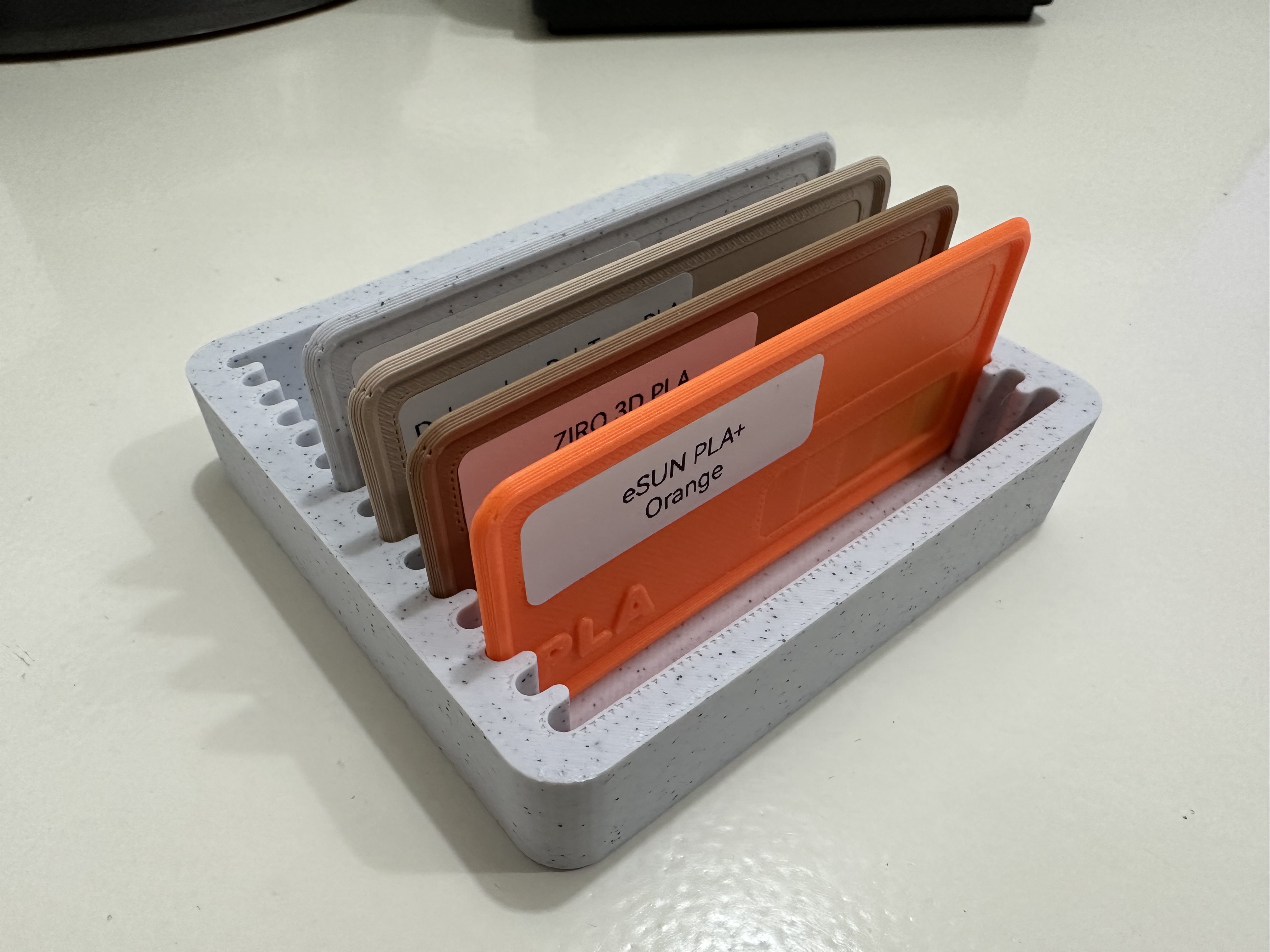 Filament Sample Tray by Bas van der Ploeg | Download free STL model ...