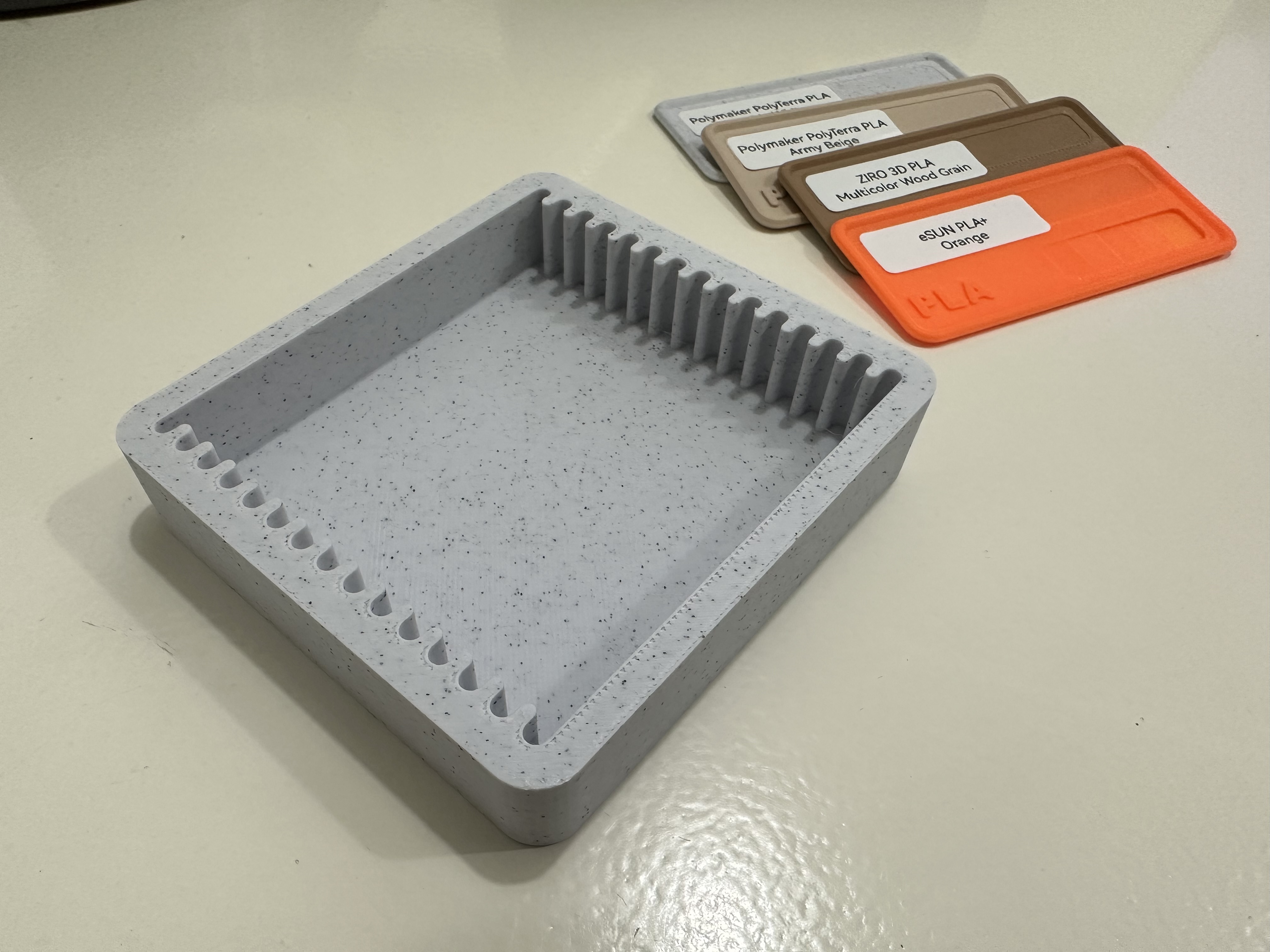 Filament Sample Tray by Bas van der Ploeg | Download free STL model ...
