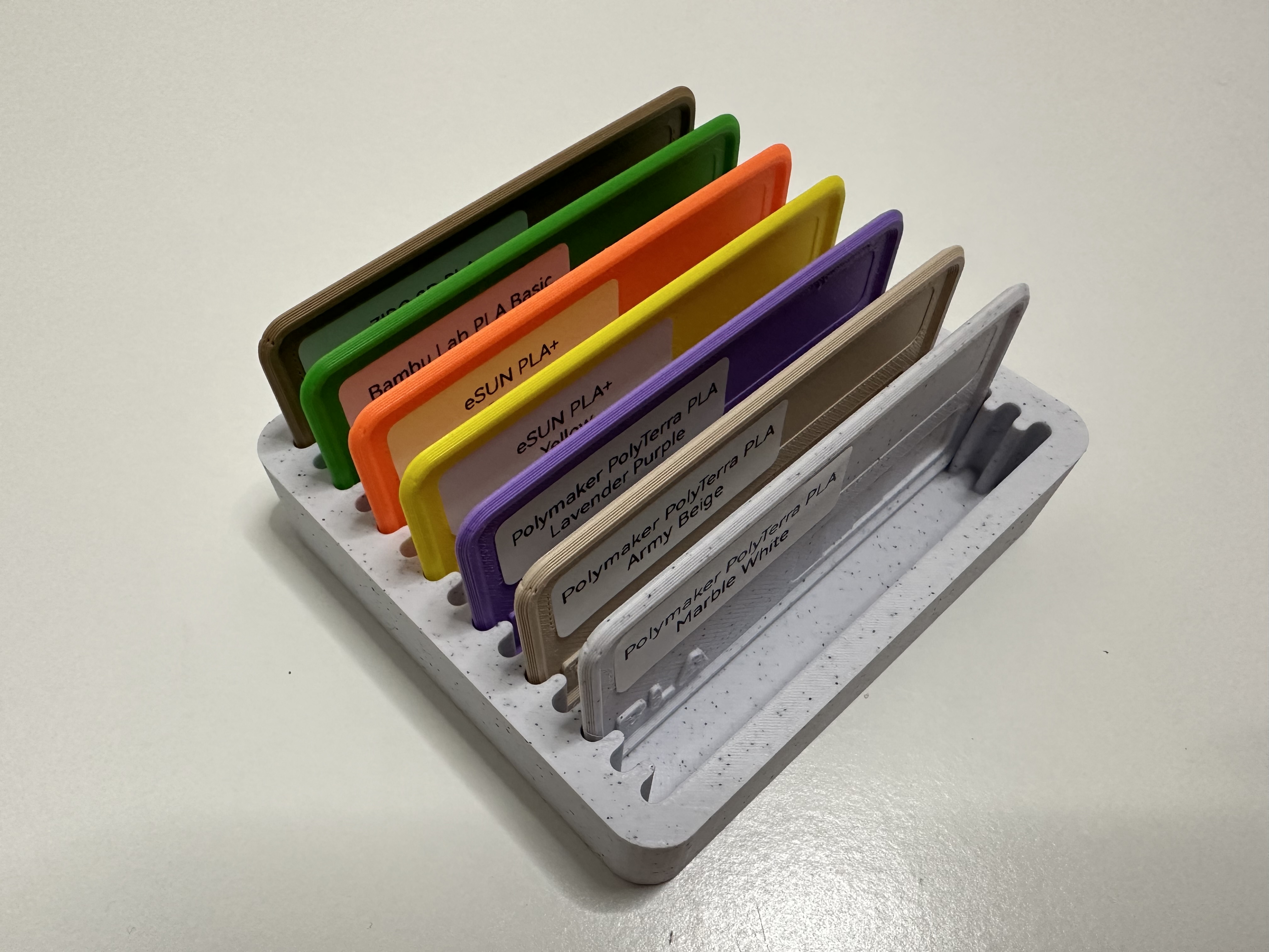 Filament Sample Tray by Bas van der Ploeg | Download free STL model ...