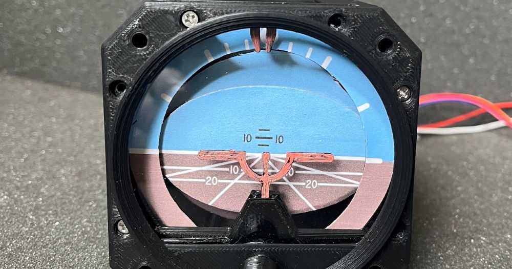 Attitude Indicator by CaptainBobSim | Download free STL model ...