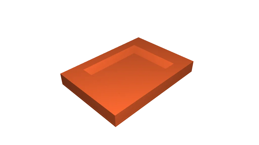 4.5x3.5 Picture frame by Kuze | Download free STL model | Printables.com