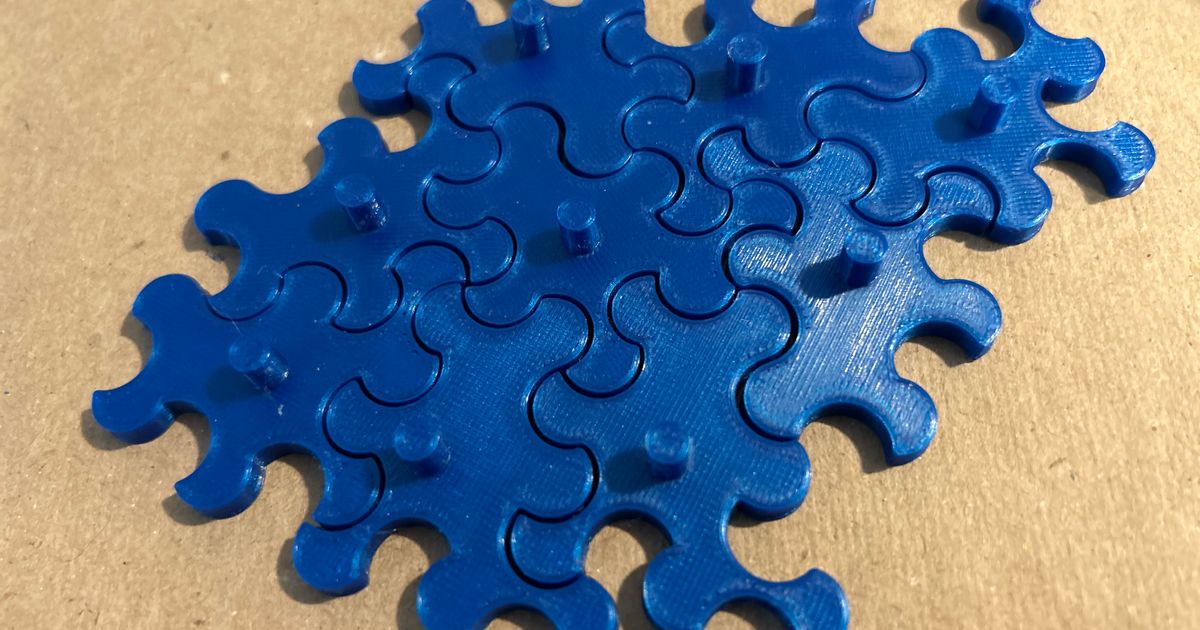 Curved spectre tiles with handles by Ken Levasseur | Download free STL ...