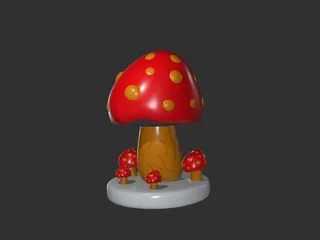Funghi by 3dpaintig | Download free STL model | Printables.com
