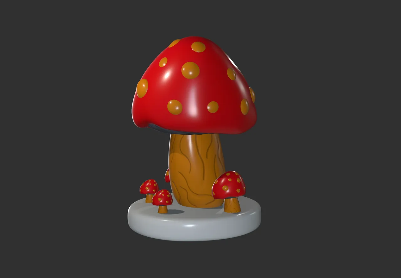 Funghi by 3dpaintig | Download free STL model | Printables.com