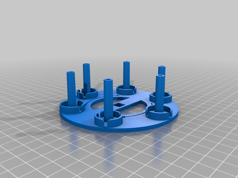 Rocket Revolver launching apparatus by 4LFC | Download free STL model ...