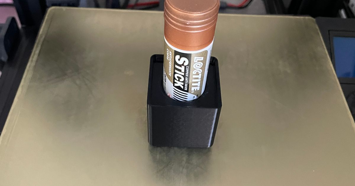 Gridfinity Loctite Anti-Seize Stick (20g) by RIP_Plo-Koon | Download free STL model | Printables.com