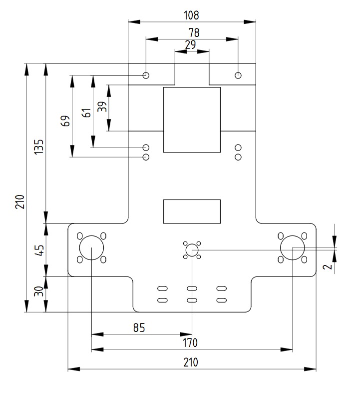 Ender 5 dual Z plate by JPR75 | Download free STL model | Printables.com