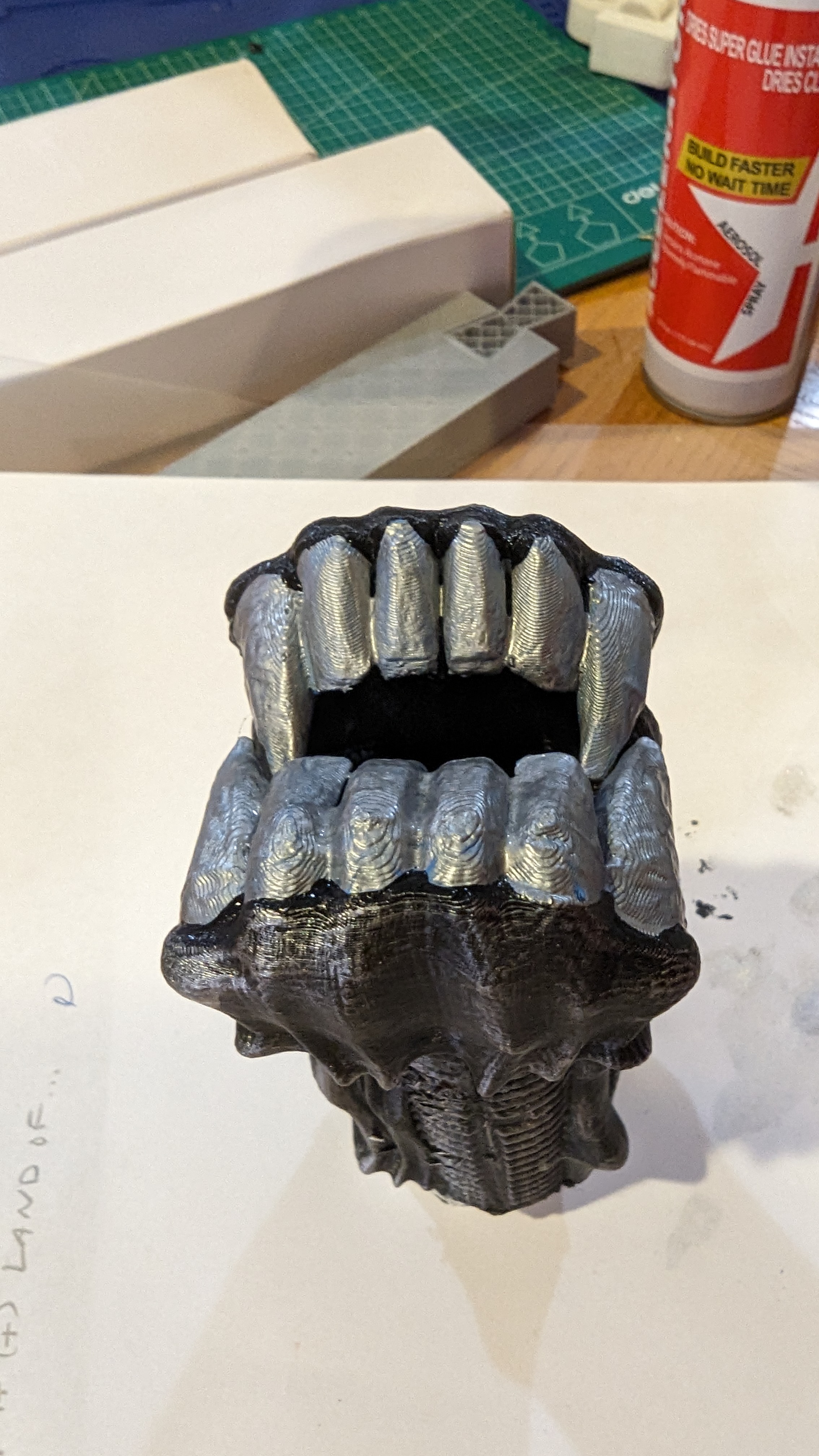 Aliens xenomorph inner jaw custom 2 sizes von EDGeProjects ...