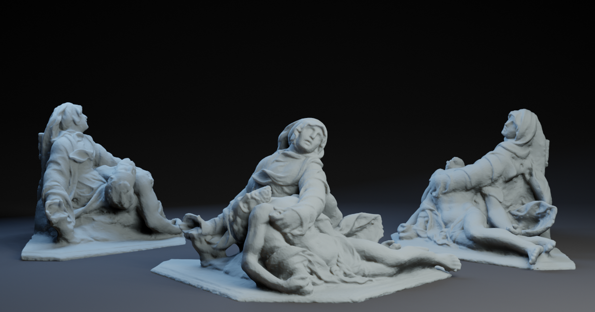 Pieta by Peter Farell | Download free STL model | Printables.com