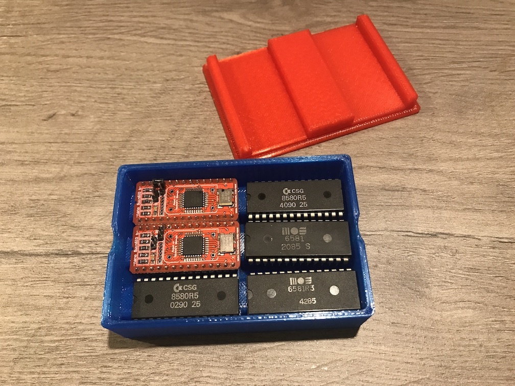 Commodore 64/128 SID Storage by Purple Haze Arcade | Download free STL ...