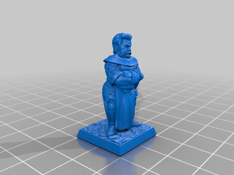 Ron von Schwansohn (Supportless, FDM friendly) by Brite Minis ...