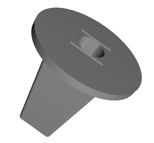 Square screw insert for 8x8 square hole by Žan Rudolf | Download free ...