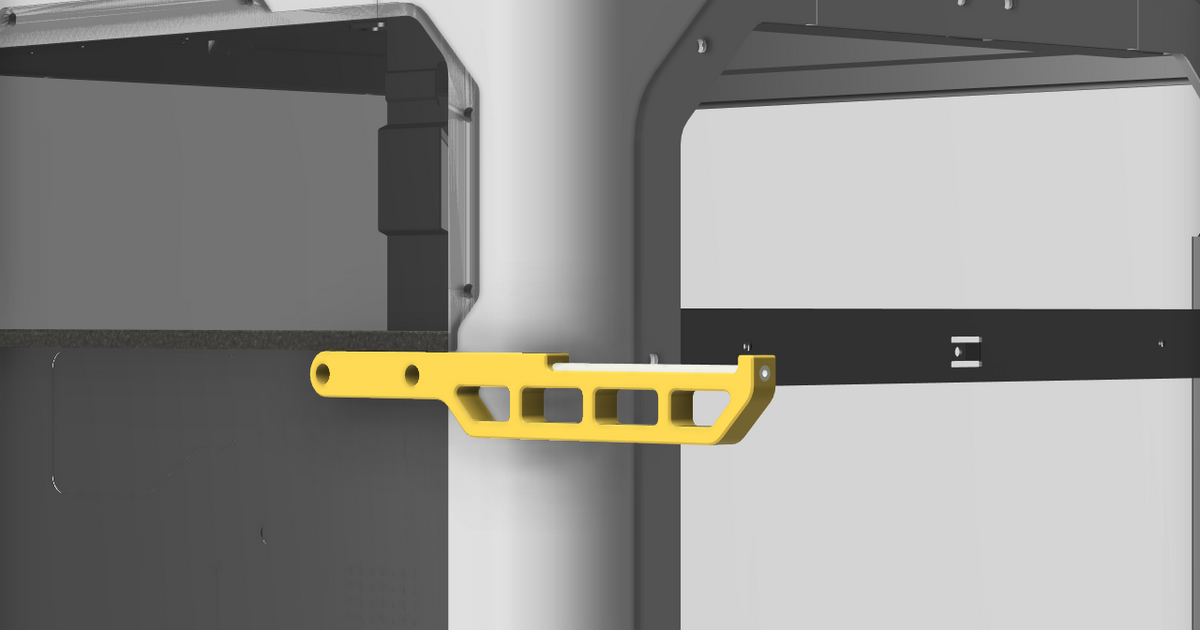 Bambu Lab Easy Side Spool Holder for P1P, X1C, ARC enclosure par ...