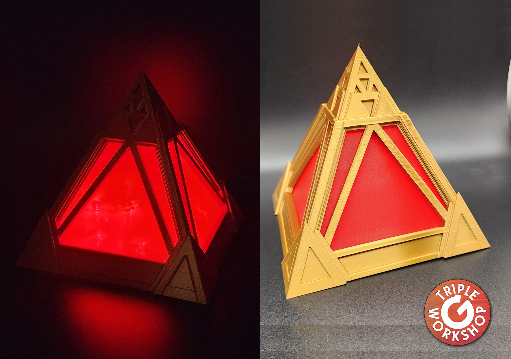 Sith Holocron 2 Piece Vase Mode Core by Triple G Workshop | Download ...