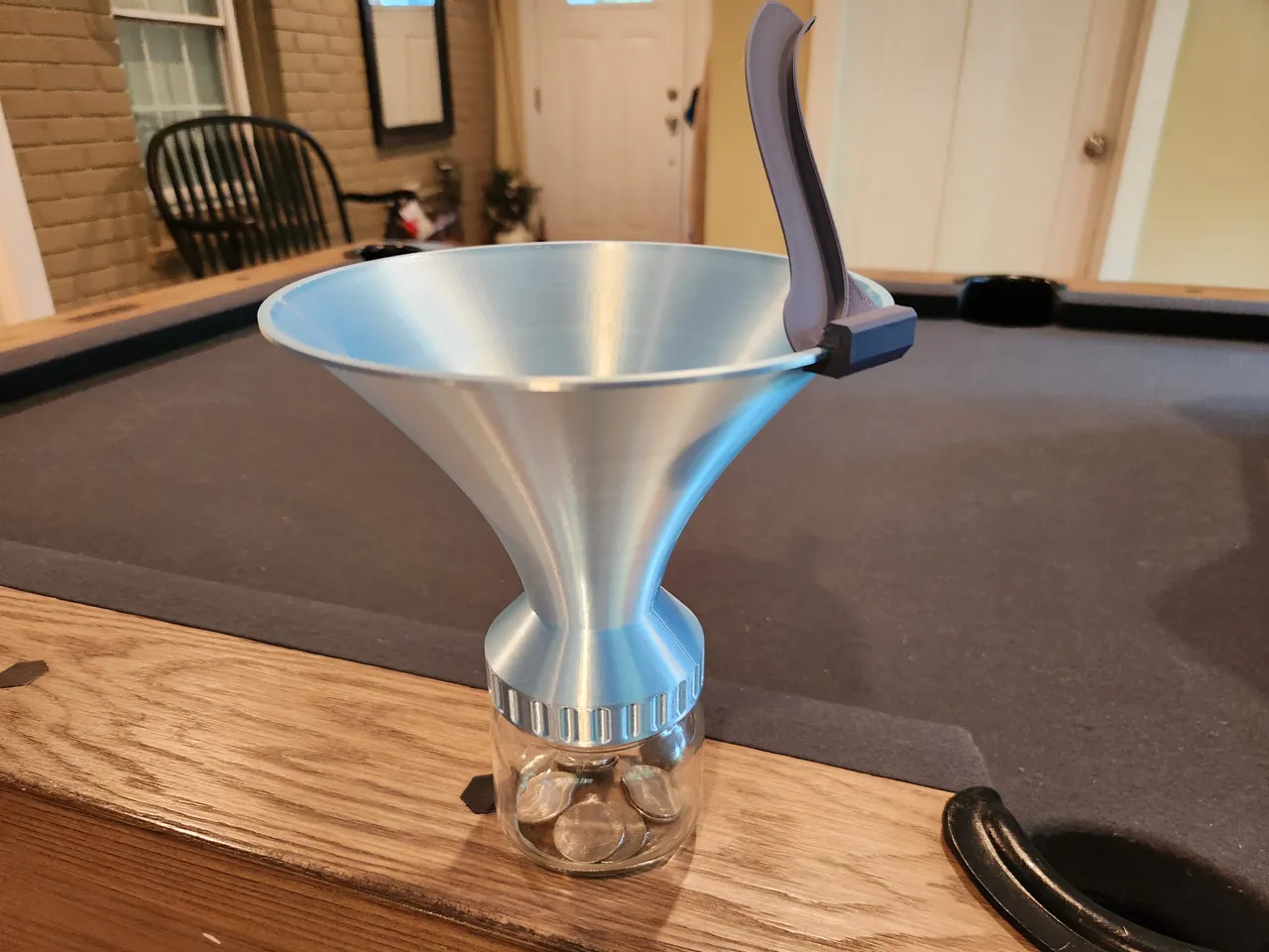 Coin Vortex Mason Jar Lid by squinn | Download free STL model ...