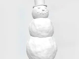 Snowman (traditional) by macnavi | Download free STL model | Printables.com