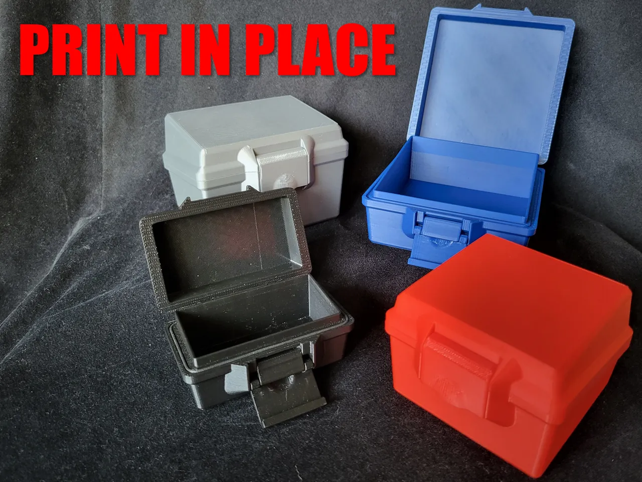 Latch Box Type 1 by Tekcor17 | Download free STL model | Printables.com