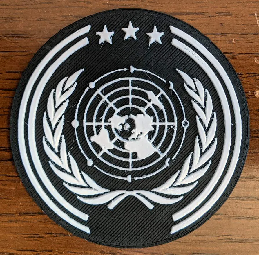 The Expanse - UNN Flag by Delta Whiskey | Download free STL model ...