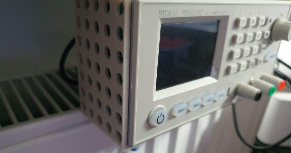 Riden RD6006 power supply box with holders by Bryndak | Download free ...