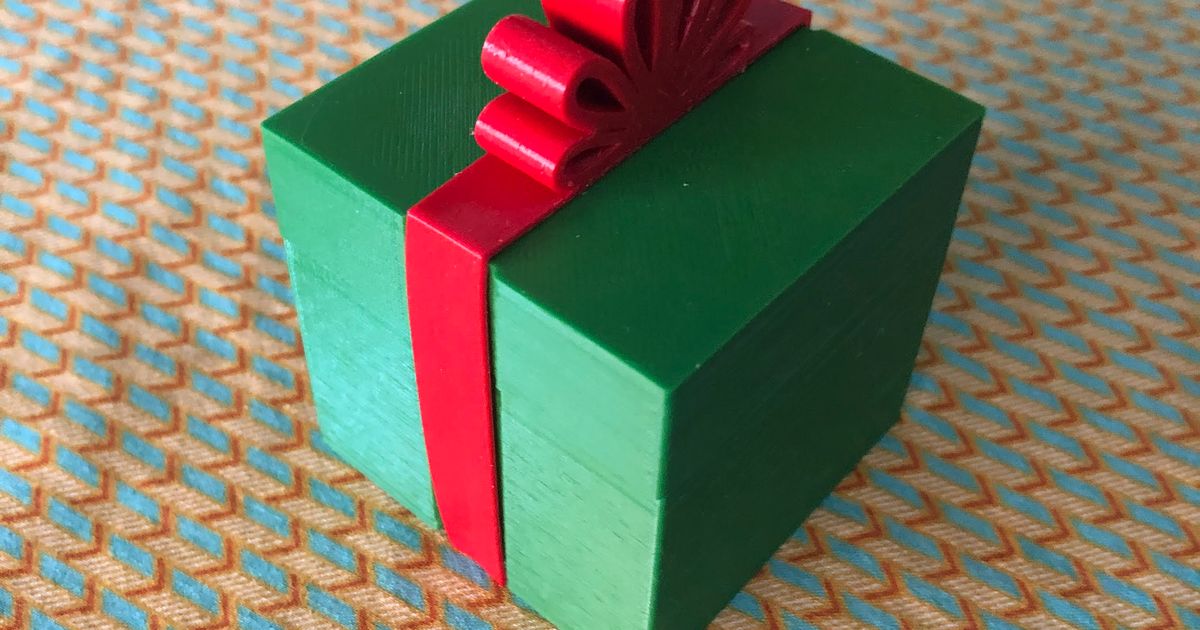 Gift Box by DLesaffre | Download free STL model | Printables.com