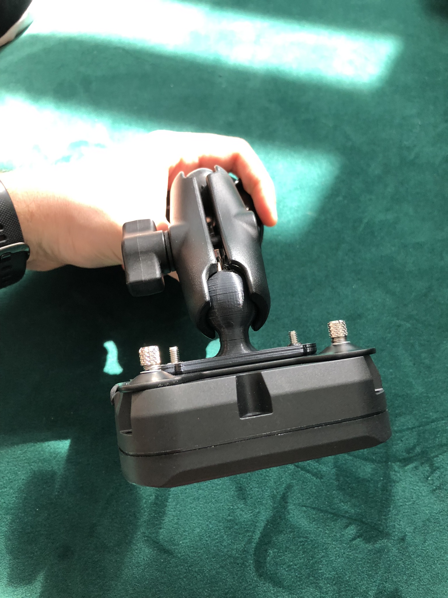 AIM Solo2 DL adapter for Ram Mount by Ravi | Download free STL model ...