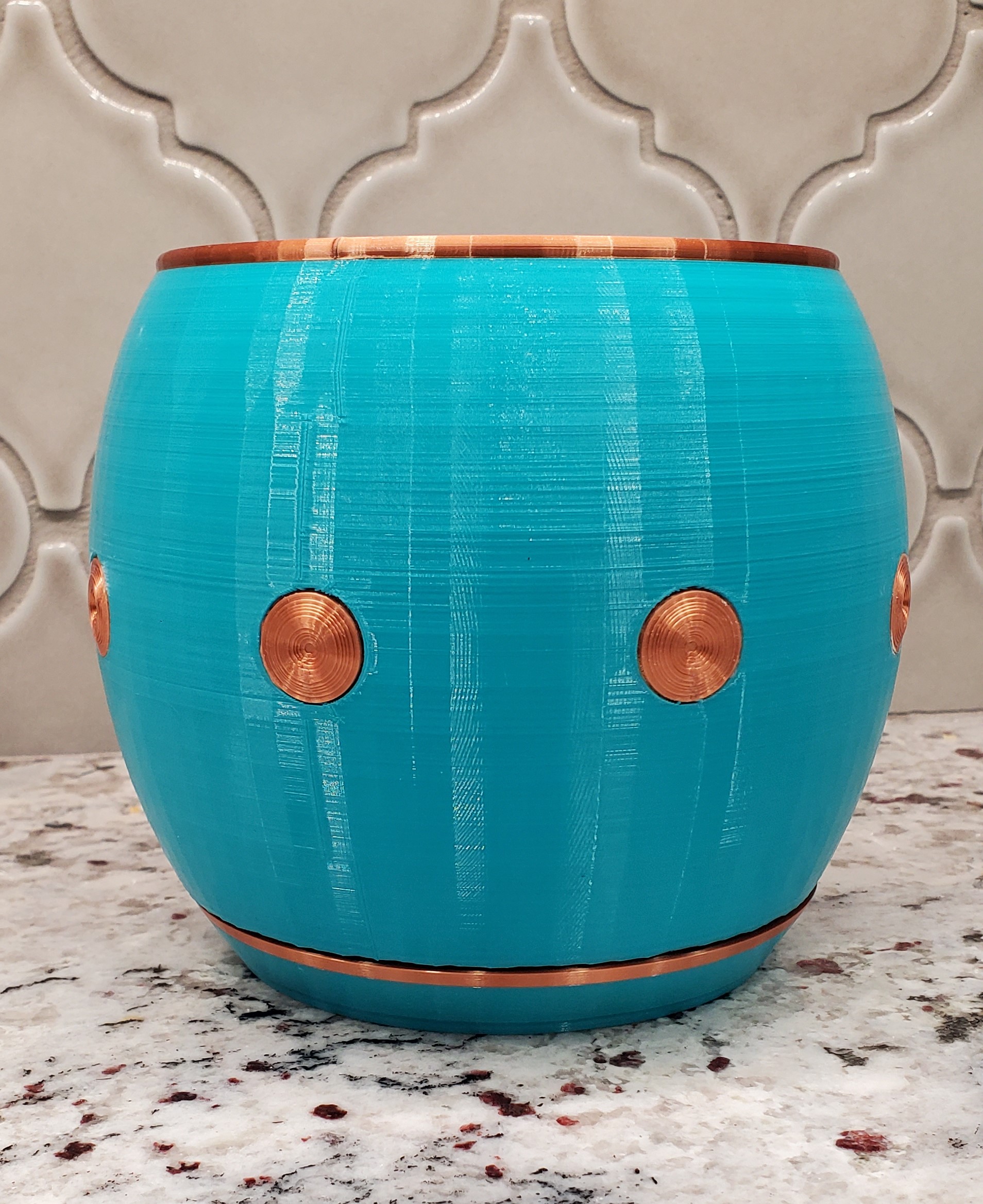 Decorative Flower Pot by ARGreg | Download free STL model | Printables.com