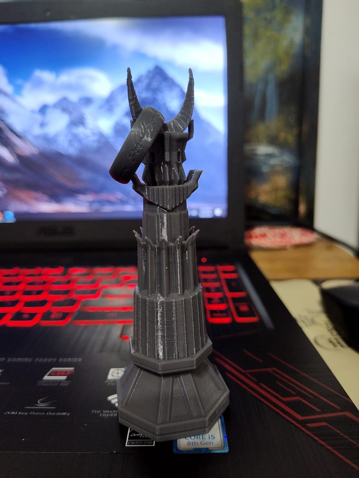 Barad Dur Trophy - Mordor Tower - LotR by Ehren Brahms | Download free ...
