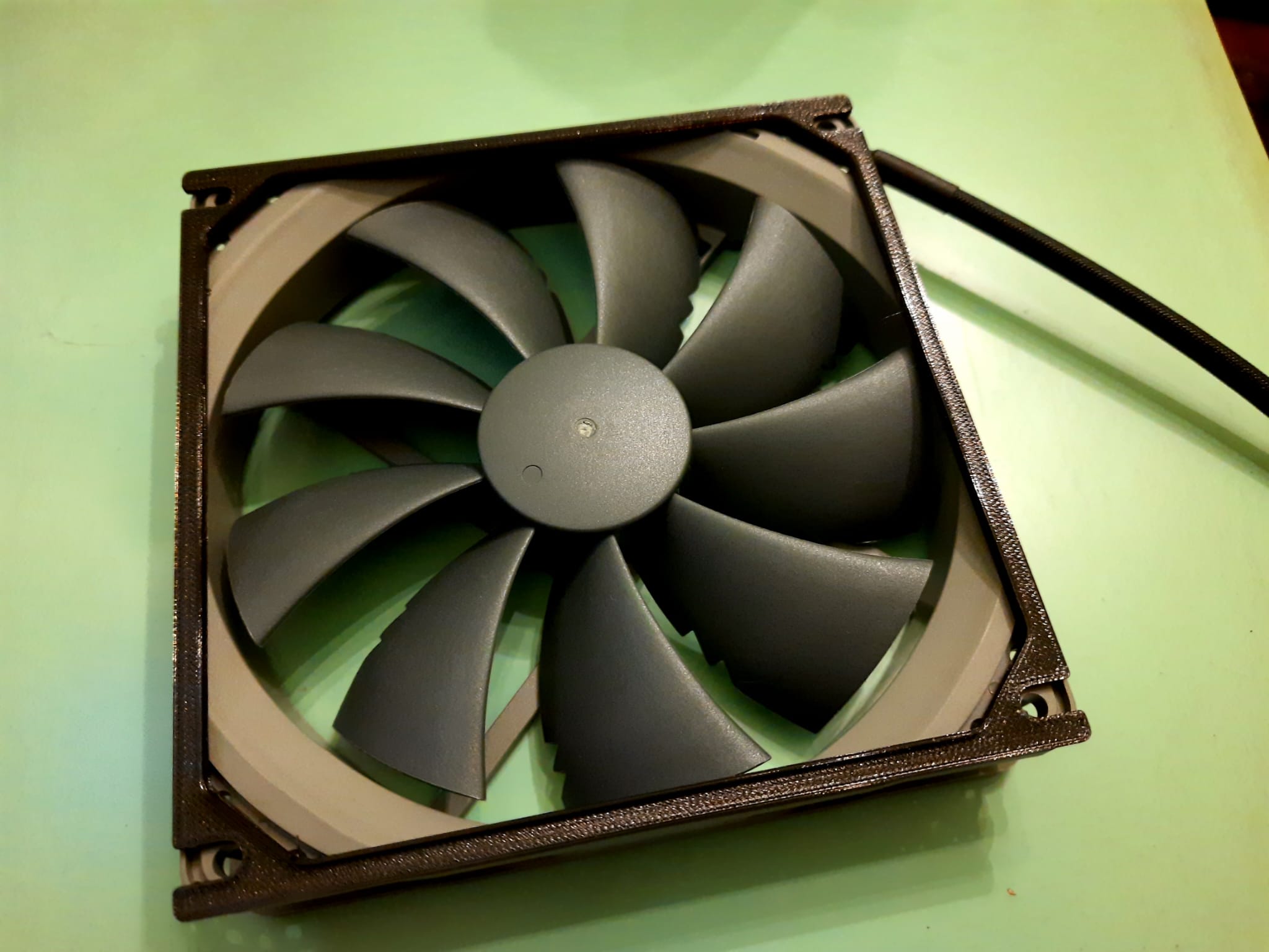 Radiator fan gasket for Liquid-cooled CPU by pakkun48 | Download free ...