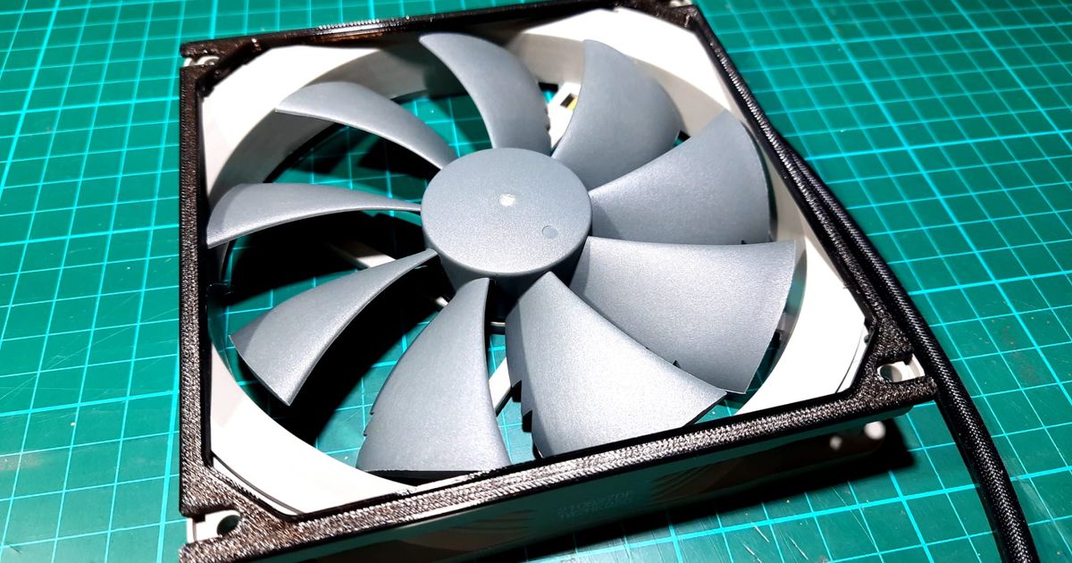 Radiator fan gasket for Liquid-cooled CPU by pakkun48 | Download free ...